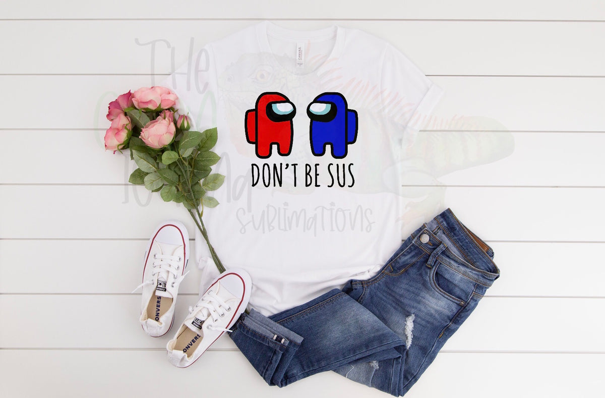 Don’t be sus – The Green Iguana Sublimations