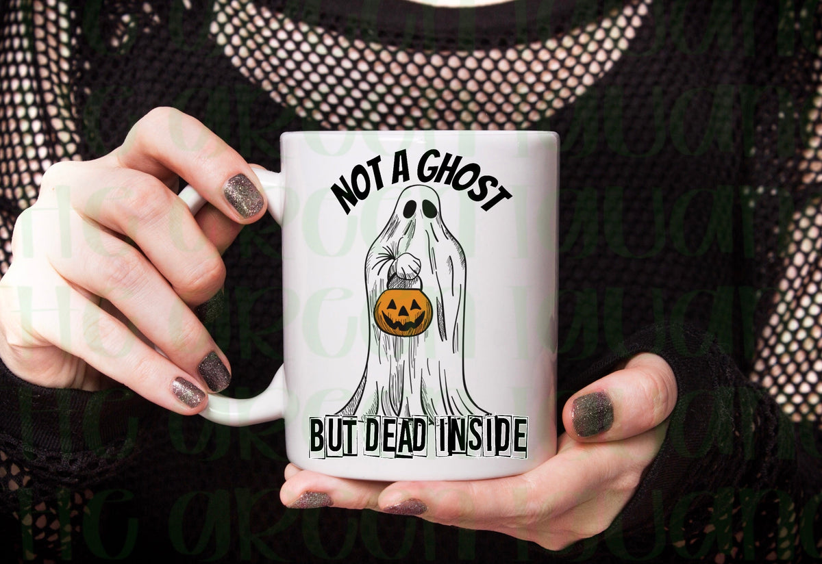 Not a ghost but dead inside – The Green Iguana Sublimations