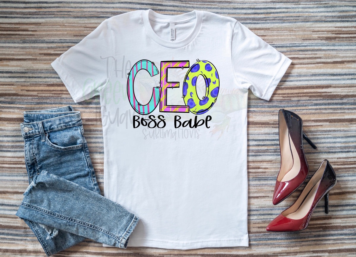 CEO - Boss Babe – The Green Iguana Sublimations