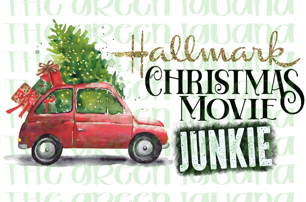 Christmas movie junkie (Mark Hall) – The Green Iguana Sublimations